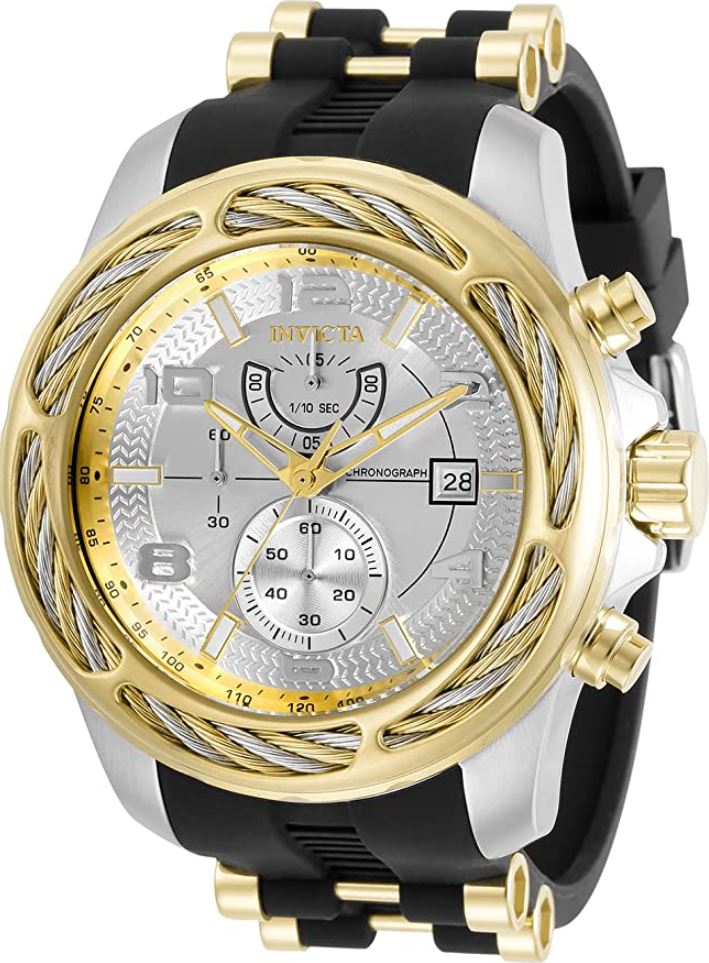 Invicta Men's 31237 Bolt Quartz Chronograph White Dial Watch