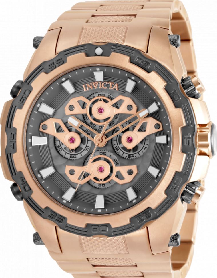 Invicta Men's 34226 Specialty Quartz Multifunction Rose Gold, Gunmetal ...